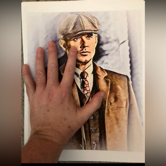 Handmade | Art | Supernatural Dean Winchester Art Print | Poshmark